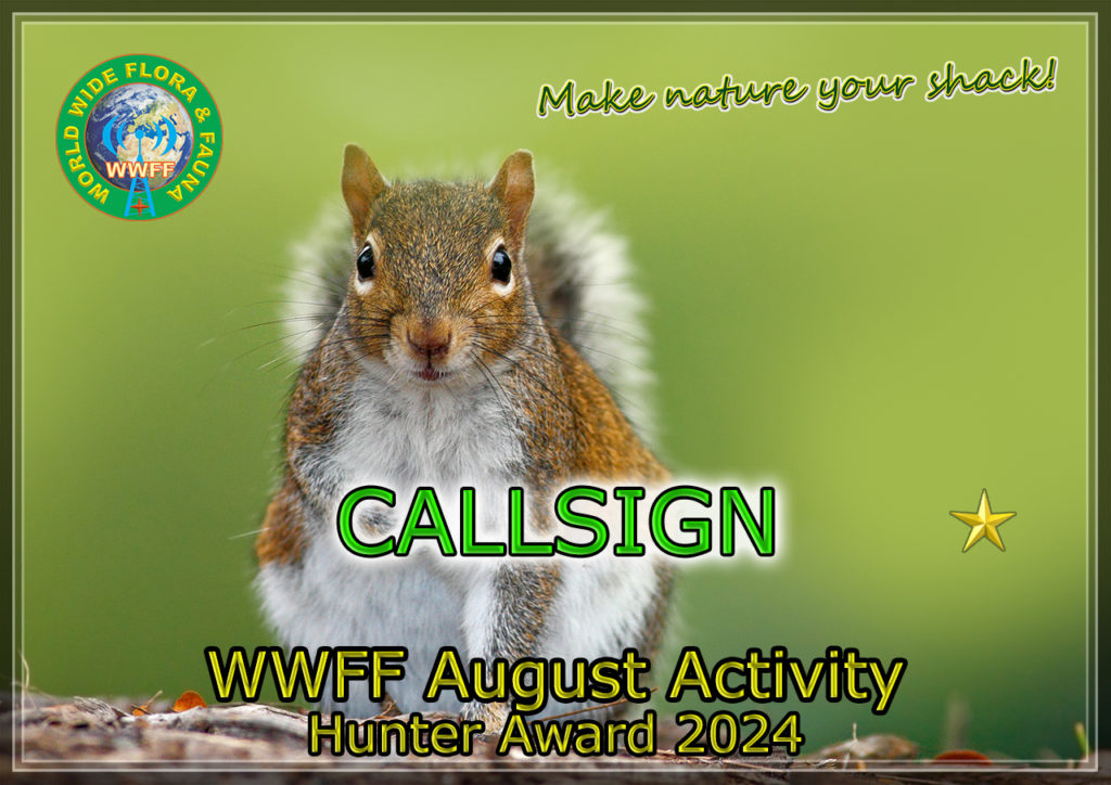 WWFF August Activity Month 2024 | WWFF